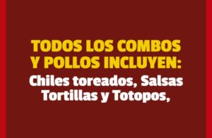 Menú – Pollos La Cabaña