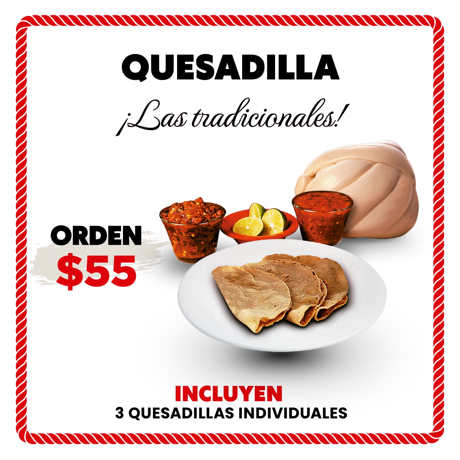 Menú – Pollos La Cabaña